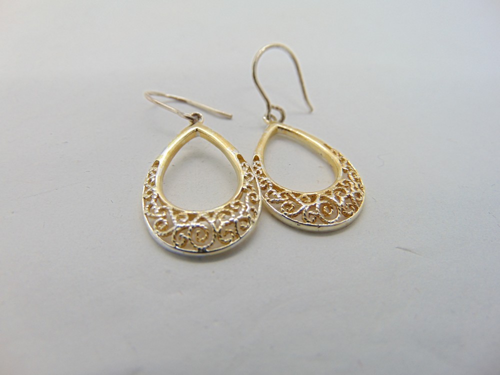 Cercei argint aurit - Sei Diva