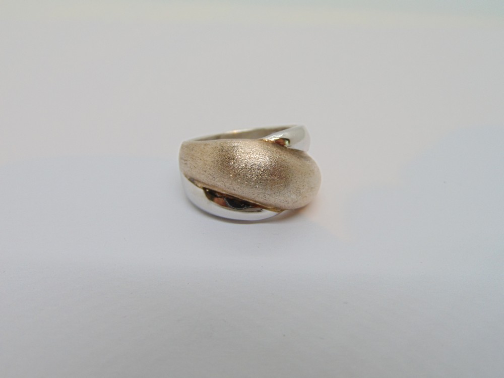 Inel din argint si argint aurit - Sei Diva