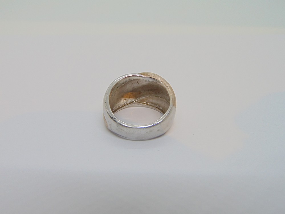 Inel din argint si argint aurit - Sei Diva